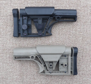 LUTH-AR MBA-1 RIFLE BUTTSTOCK-BLACK - Rimfire Magic